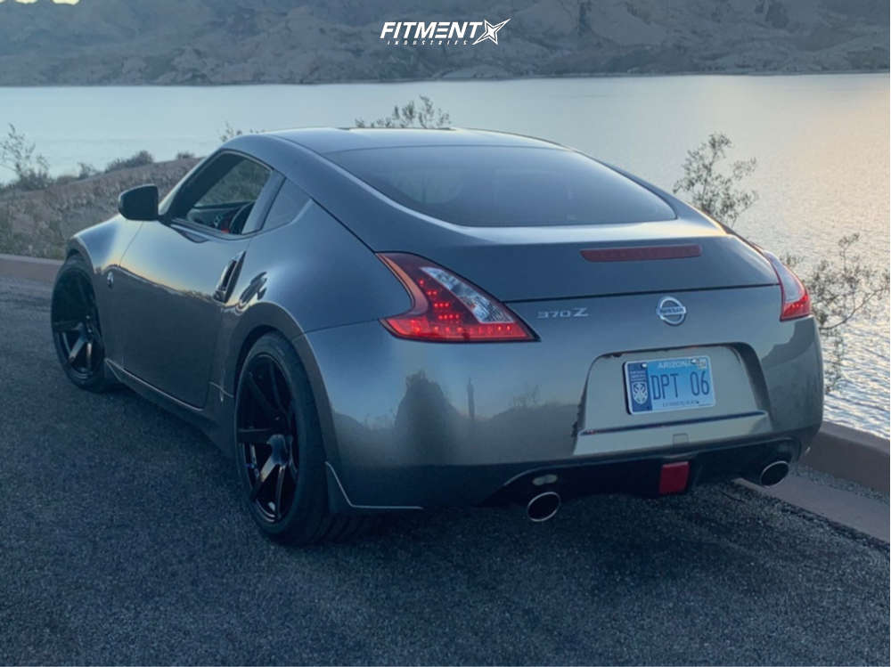 2019 Nissan 370Z Base with 19x9.5 Z1 Motorsports ZM-23 and Yokohama ...