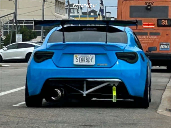 2014 Scion FR-S Base with 18x7.5 Enkei J10 and Cooper 225x40 on ...