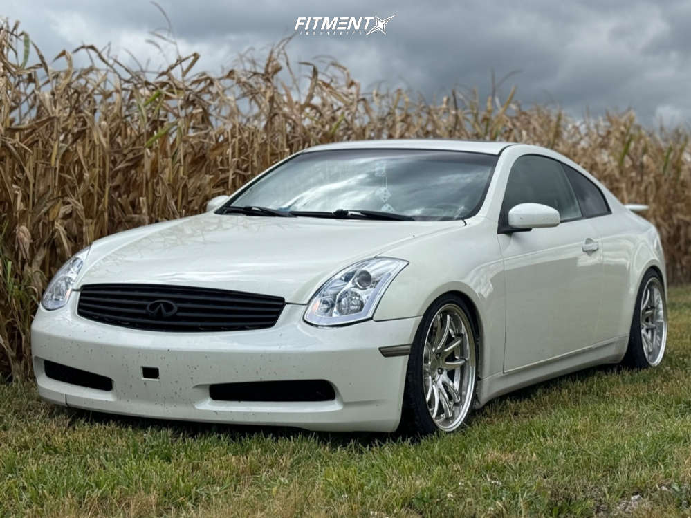 2005 INFINITI G35 Base with 19x9.5 Aodhan DS02 and Lexani 245x40 on ...
