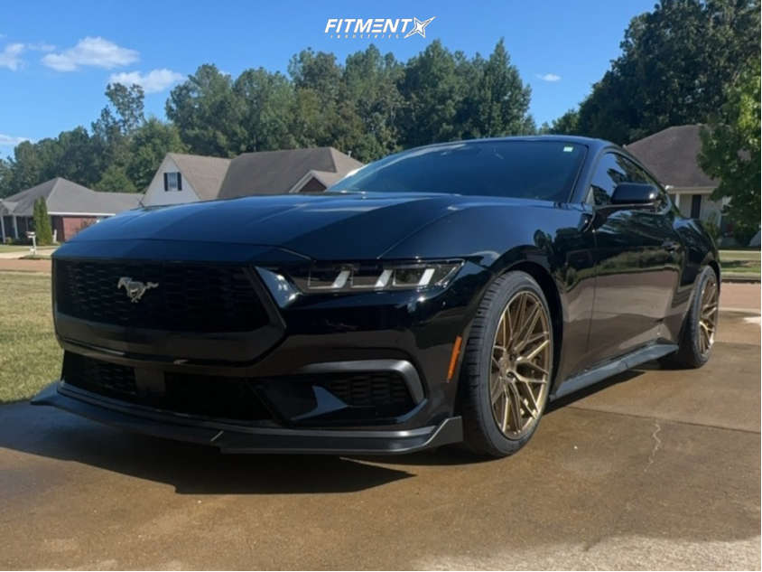 2024 Ford Mustang EcoBoost with 19x10 F1R F103 and Lexani 275x35 on ...