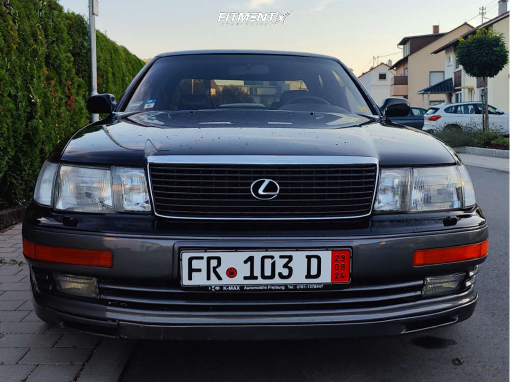 1994 Lexus LS400 Base with 17x7.5 BBS RY 031 and Bridgestone 235x45 on ...