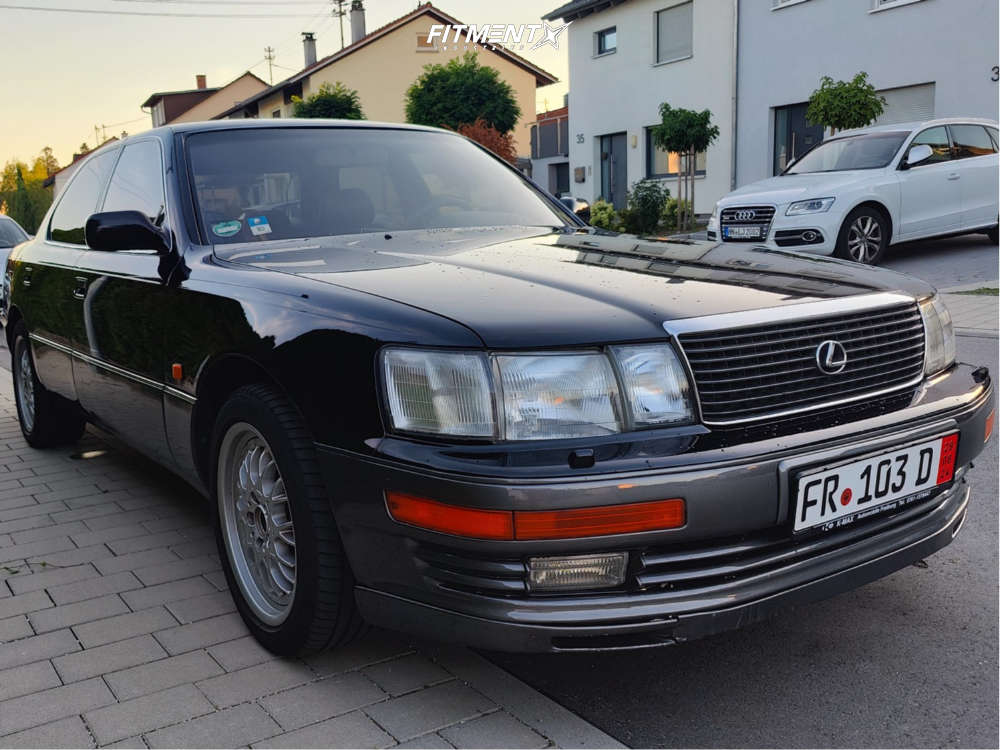 1994 Lexus LS400 Base with 17x7.5 BBS RY 031 and Bridgestone 235x45 on ...