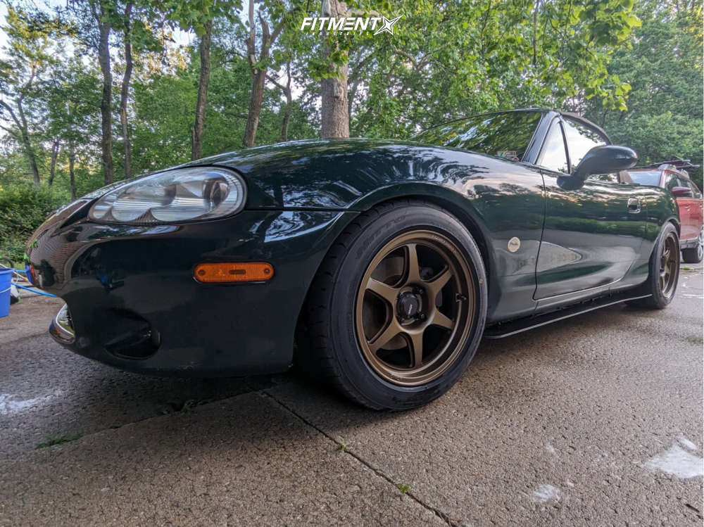 2001 Mazda Miata SE with 15x8 Konig Hexaform and Nitto 205x50 on ...