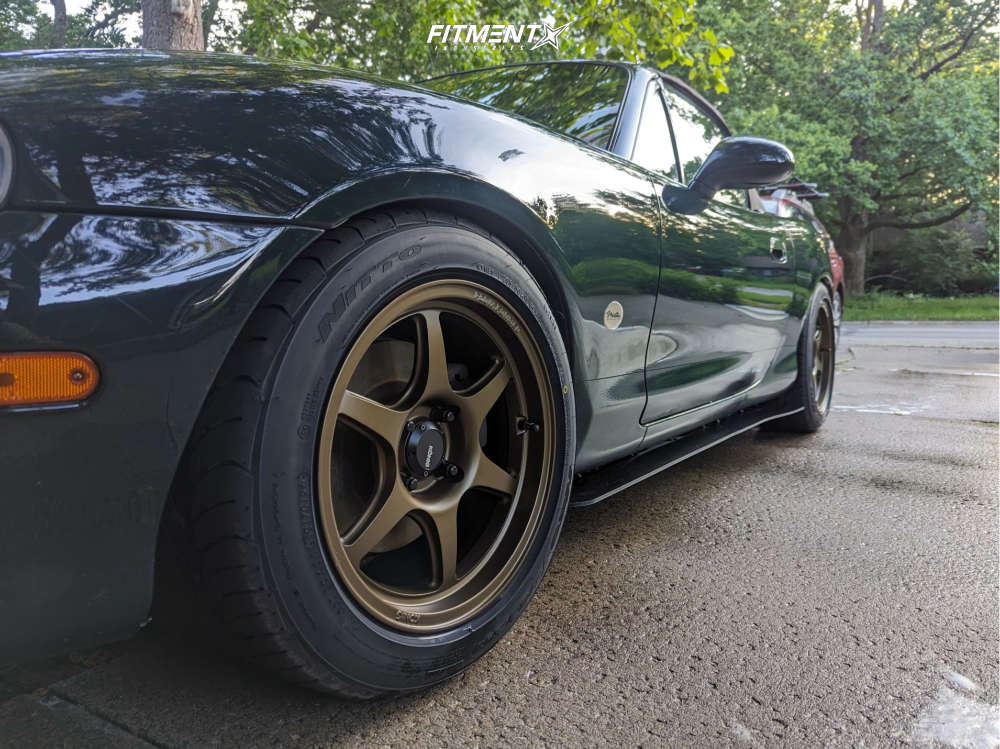 2001 Mazda Miata SE with 15x8 Konig Hexaform and Nitto 205x50 on ...