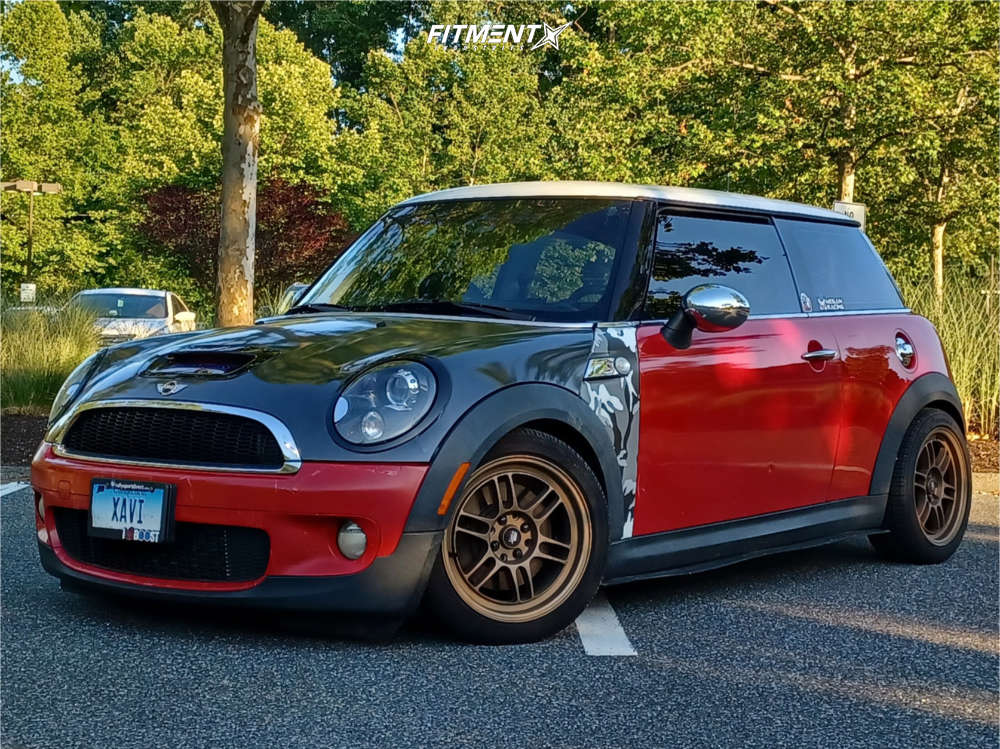 2010 Mini Cooper S with 16x7 MST Suzuka and Bridgestone 195x45 on ...