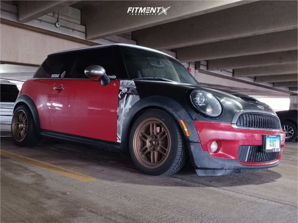 2010 Mini Cooper S with 16x7 MST Suzuka and Bridgestone 195x45 on ...