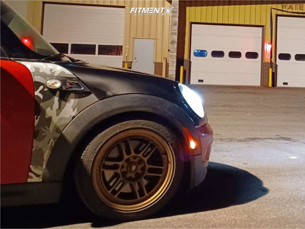 2010 Mini Cooper S with 16x7 MST Suzuka and Bridgestone 195x45 on ...