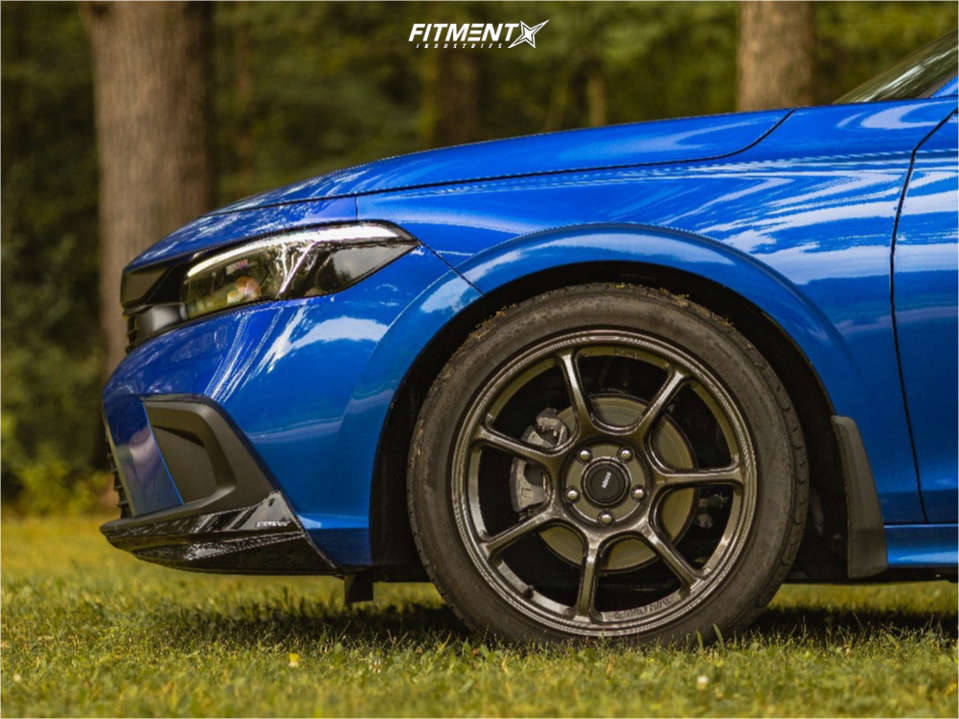 2023 Honda Civic Sport with 18x8.5 Konig Ultragram and Nitto 245x40 on Stock Suspension ...