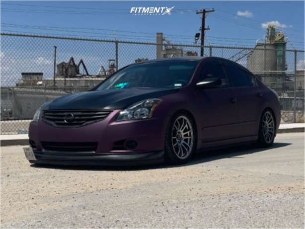 2012 Nissan Altima S with 18x8.5 AVID1 Av20 and Pantera 245x40 on ...