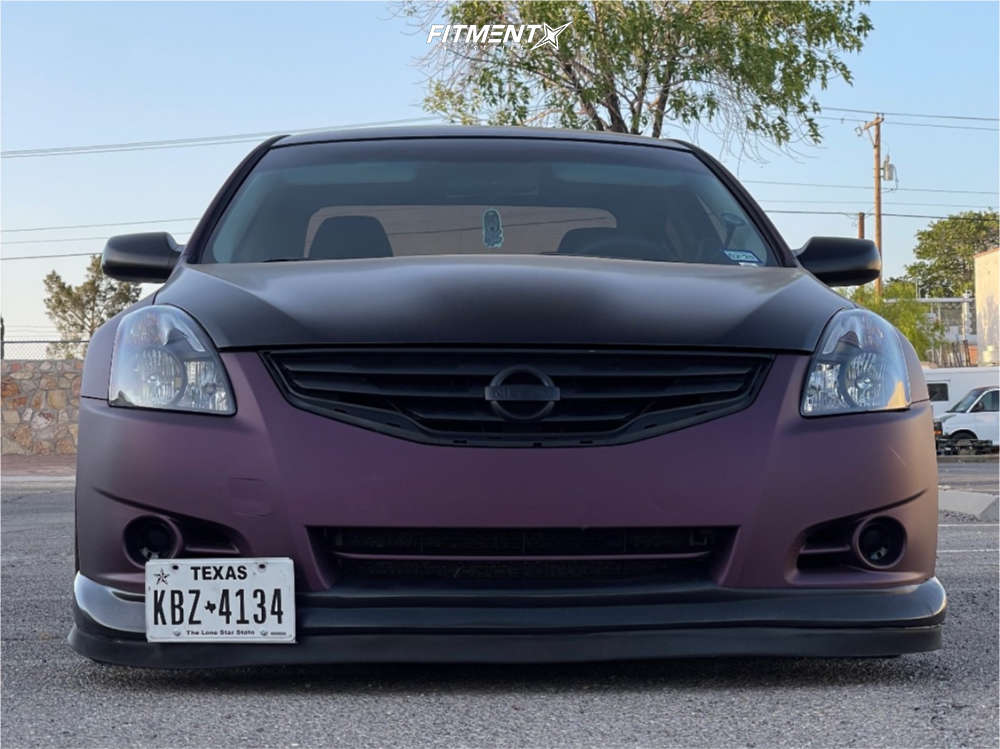 2012 Nissan Altima S with 18x8.5 AVID1 Av20 and Pantera 245x40 on ...