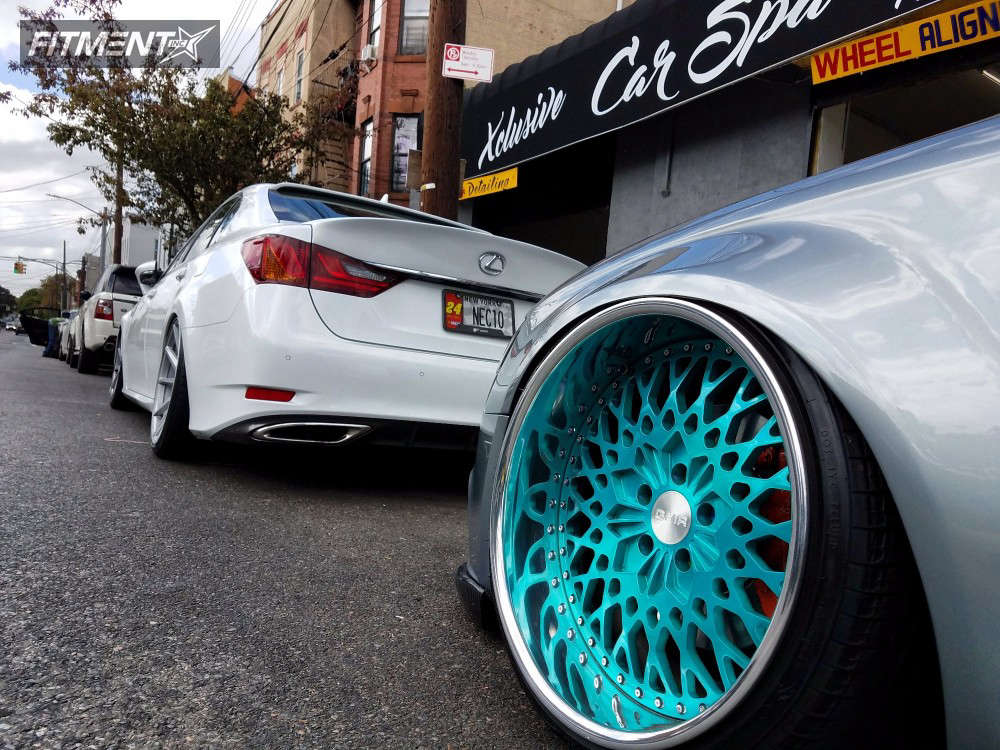 2010 Audi A4 Base with 19x10.5 GMR and Nankang 225x35 on Air Suspension ...