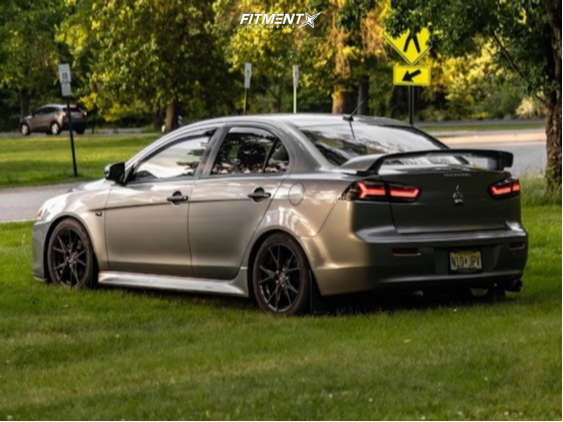 2017 Mitsubishi Lancer ES with 17x7.5 Enkei Phoenix and Bridgestone ...