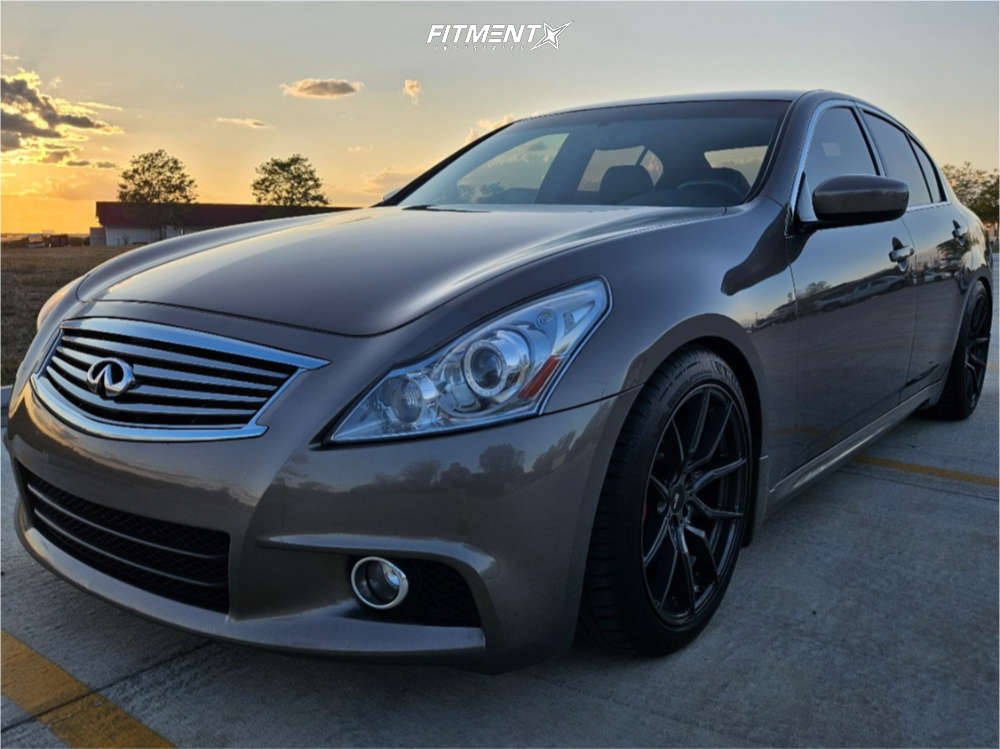 2010 INFINITI G37 Sport with 18x8.5 Option Lab R716 and Michelin 255x40 ...