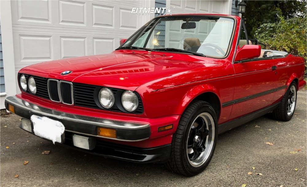 1987 BMW 325i Base with 16x7 MST Mt39 and Falken 205x50 on Stock ...