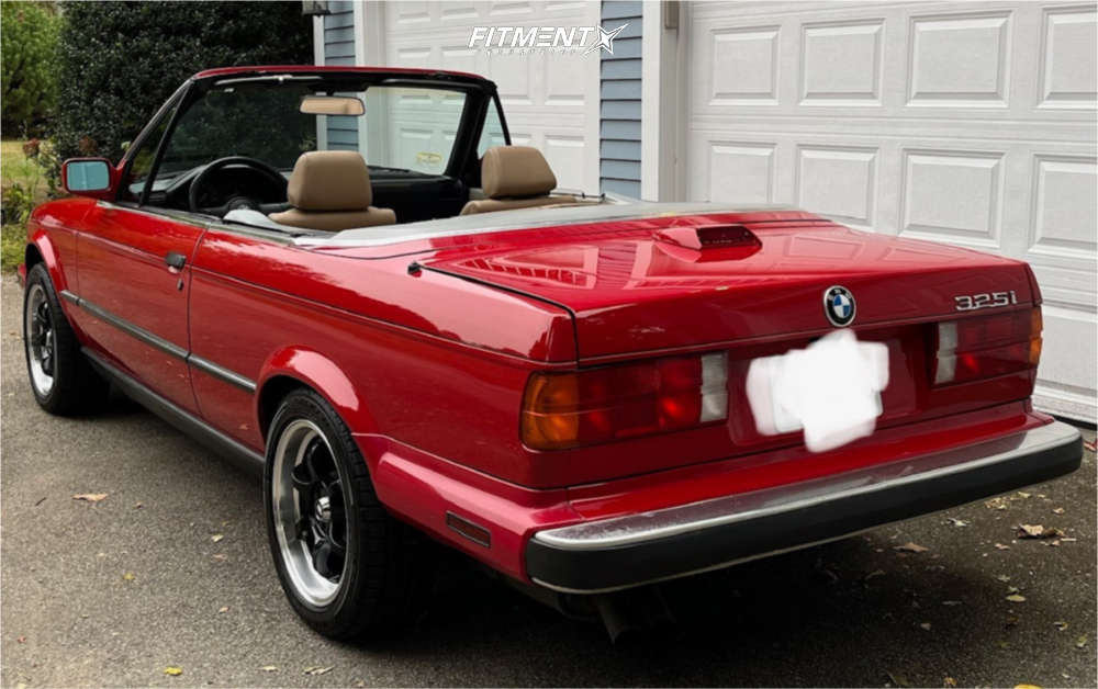 1987 BMW 325i Base with 16x7 MST Mt39 and Falken 205x50 on Stock ...
