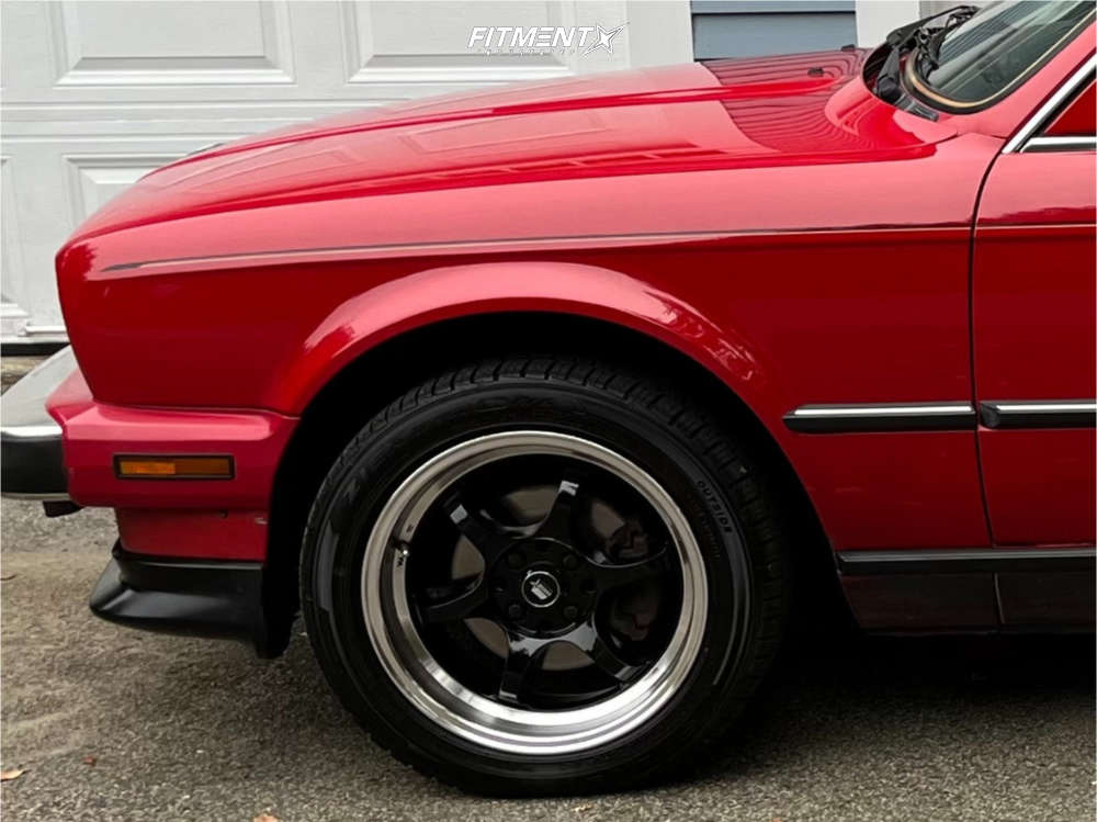 1987 BMW 325i Base with 16x7 MST Mt39 and Falken 205x50 on Stock ...