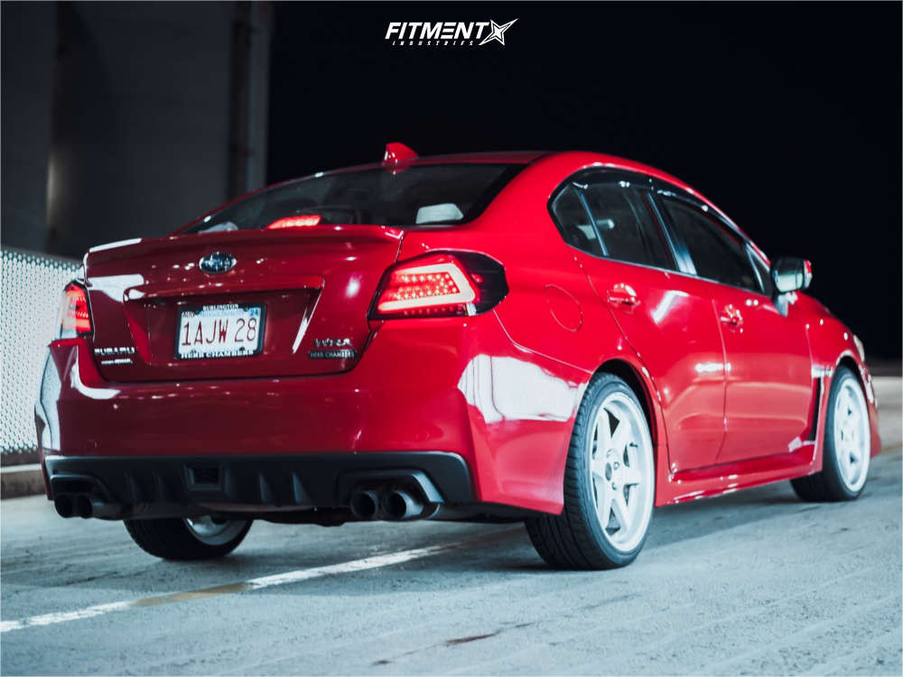 2018 Subaru WRX Base with 18x8.5 Vors Tr37 and Summit 225x40 on Stock ...