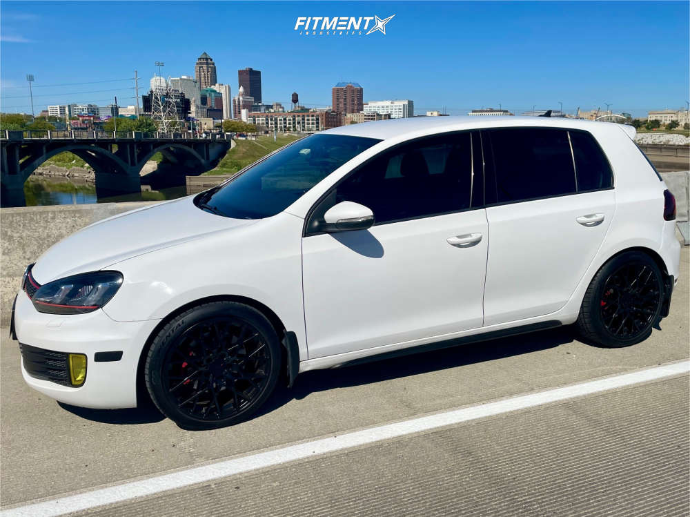 2013 Volkswagen GTI Base with 18x8.5 TSW Sebring and Continental 225x40 ...