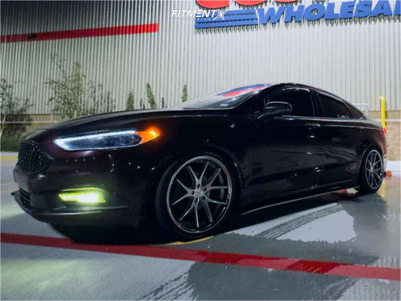 2017 Ford Fusion SE with 20x9 Ferrada Fr2 and Ironman 245x35 on ...