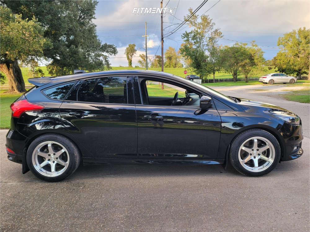2018 Ford Focus ST with 17x9 Vors Tr37 and Cooper 245x45 on Stock ...