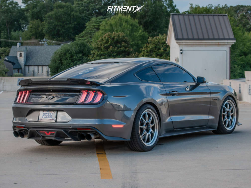 2018 Ford Mustang EcoBoost with 19x9.5 Konig Countergram and Michelin ...