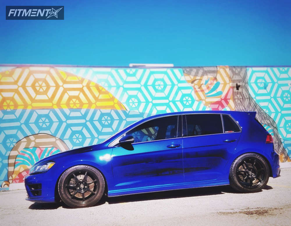 2015 Volkswagen Golf R Base with 18x8 Enkei and Michelin 245x40 on ...