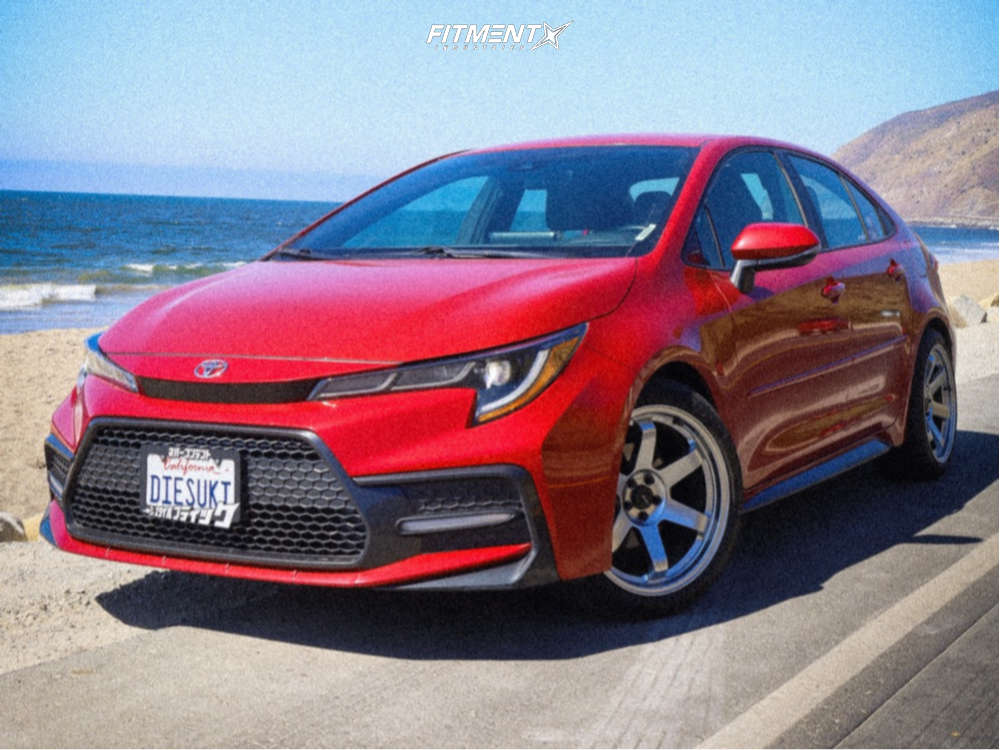 2020 Toyota Corolla SE with 18x9.5 AVID1 Av6 and Michelin 245x40 on ...