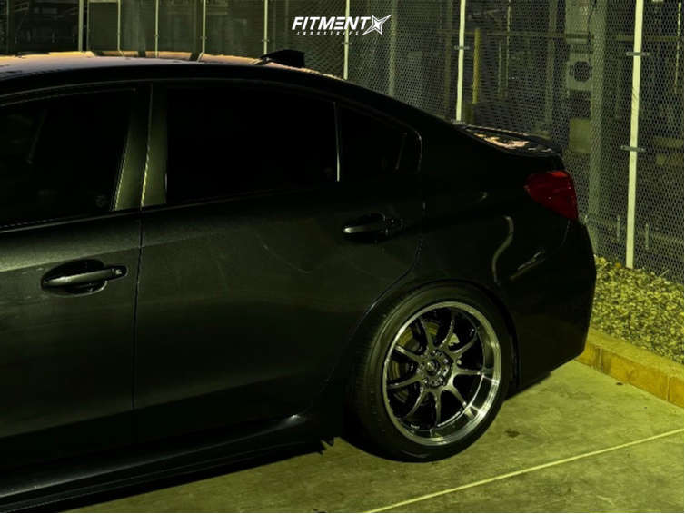 2016 Subaru WRX Base with 18x9.5 Work D9r and Toyo Tires 245x40 on ...