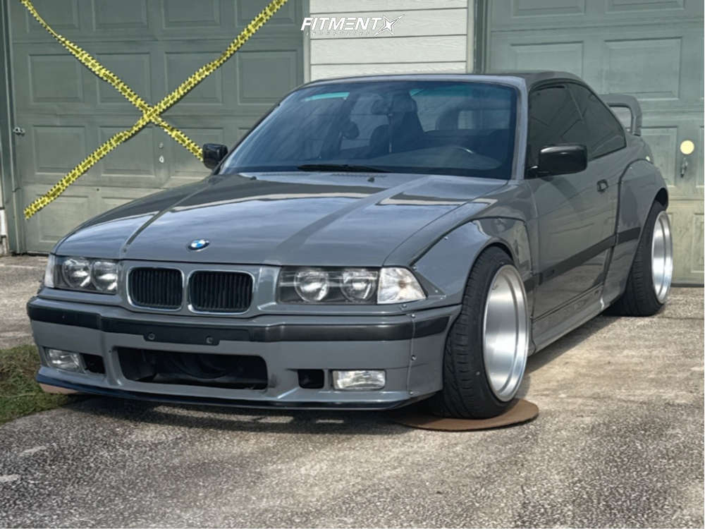 1994 BMW 318is Base with 18x11 DTM Dtm-wb10 and Lexani 235x40 on ...