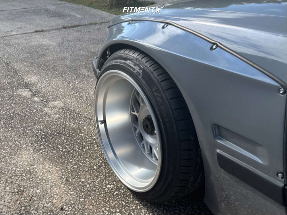 1994 BMW 318is Base with 18x11 DTM Dtm-wb10 and Lexani 235x40 on ...