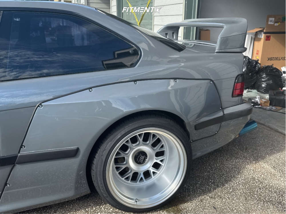 1994 BMW 318is Base with 18x11 DTM Dtm-wb10 and Lexani 235x40 on ...