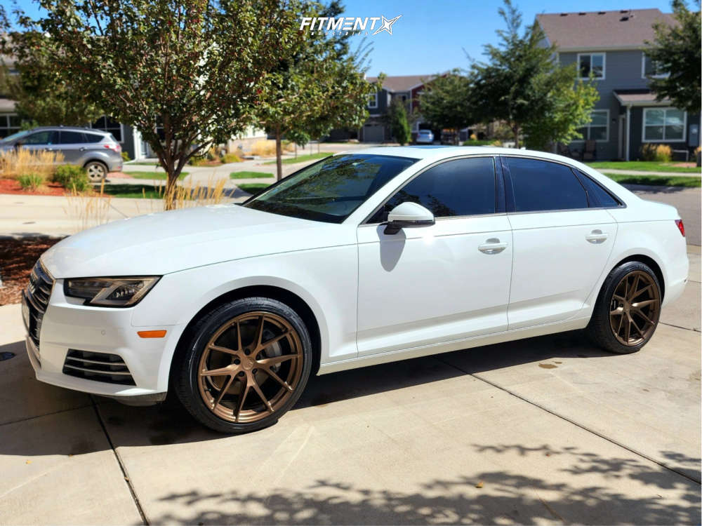 2017 Audi A4 Quattro Premium with 19x9.5 Aodhan Aff7 and Toyo Tires ...