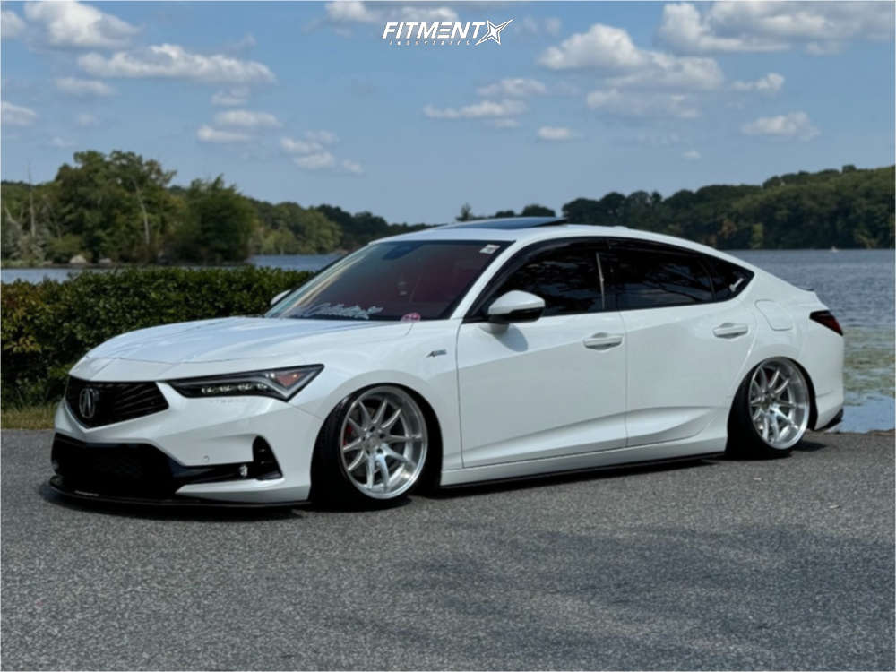 2024 Acura Integra Elite A-Spec with 18x10.5 Aodhan Ds02 and Lexani ...