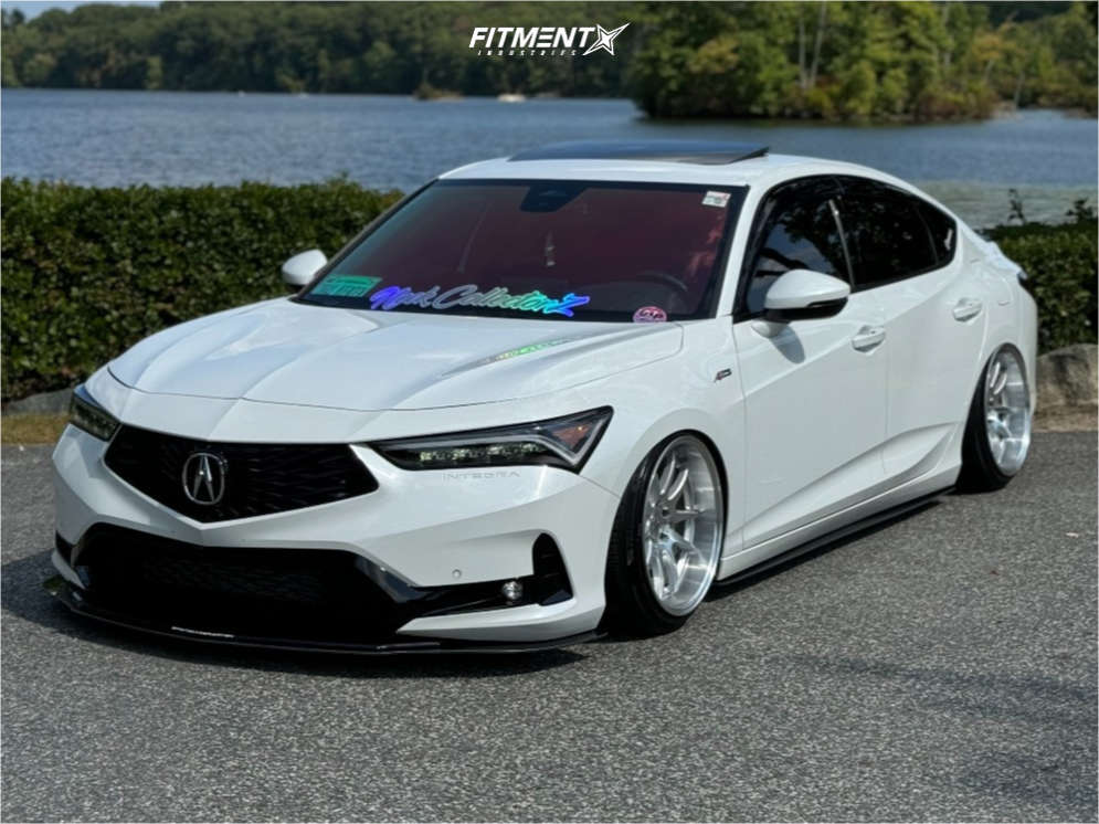 2024 Acura Integra Elite A-Spec with 18x10.5 Aodhan Ds02 and Lexani ...