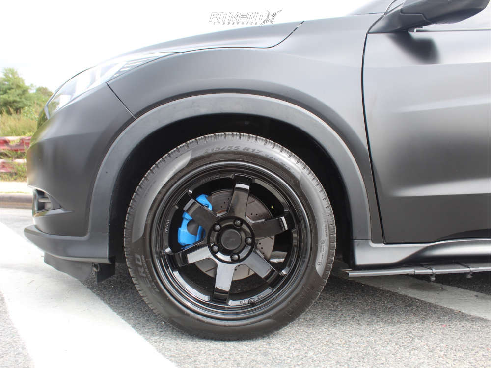 2016 Honda HR-V LX with 17x8 AVID1 AV6 and Pirelli 215x55 on Stock ...