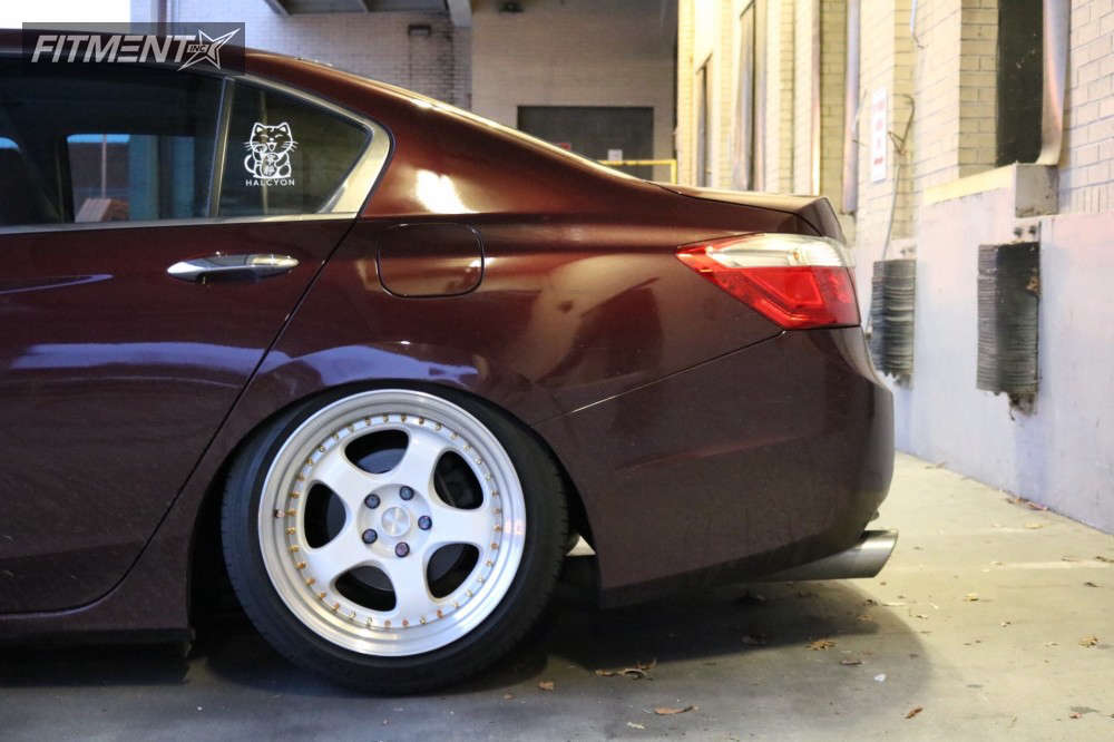 2013 Honda Accord LX with 18x10.5 ESR Sr06 and Michelin 225x45 on ...