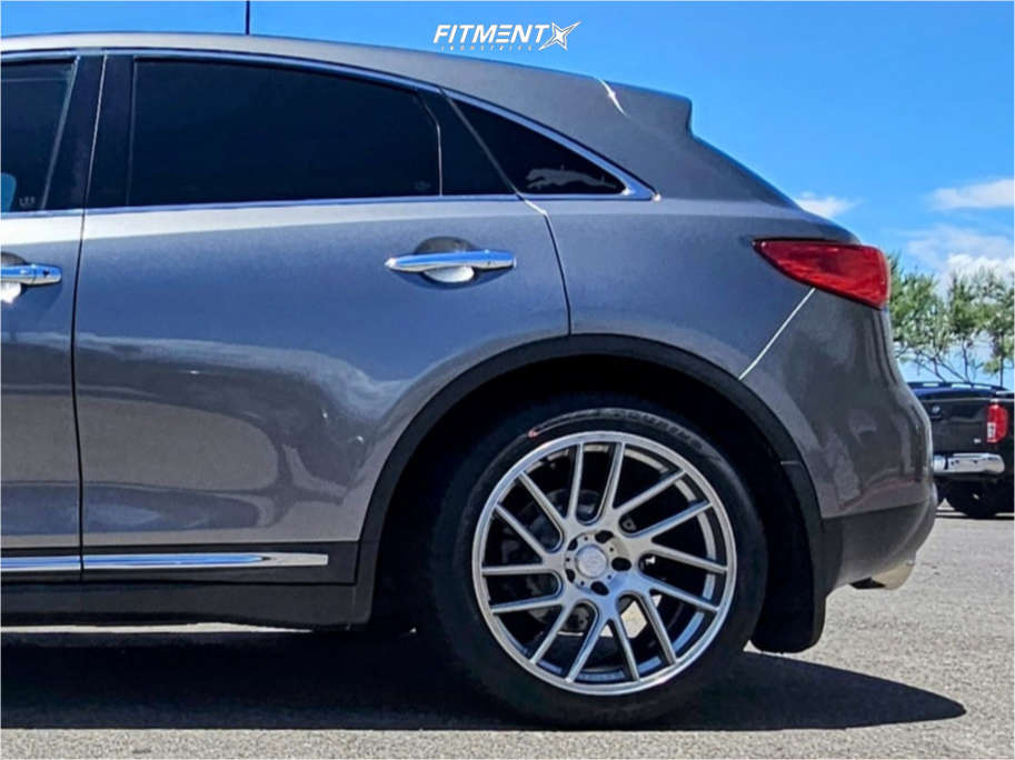 2013 INFINITI FX37 Base with 20x10 Anovia Elder and Continental 265x45 ...