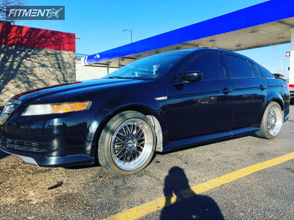 2006 Acura TL Base with 18x8.5 ESR Sr01 and Nitto 225x40 on Stock ...