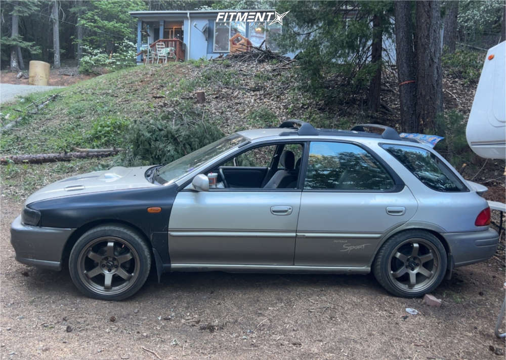 2000 Subaru Impreza Outback with 17x8 AVID1 Av6 and Summit 215x45 on ...