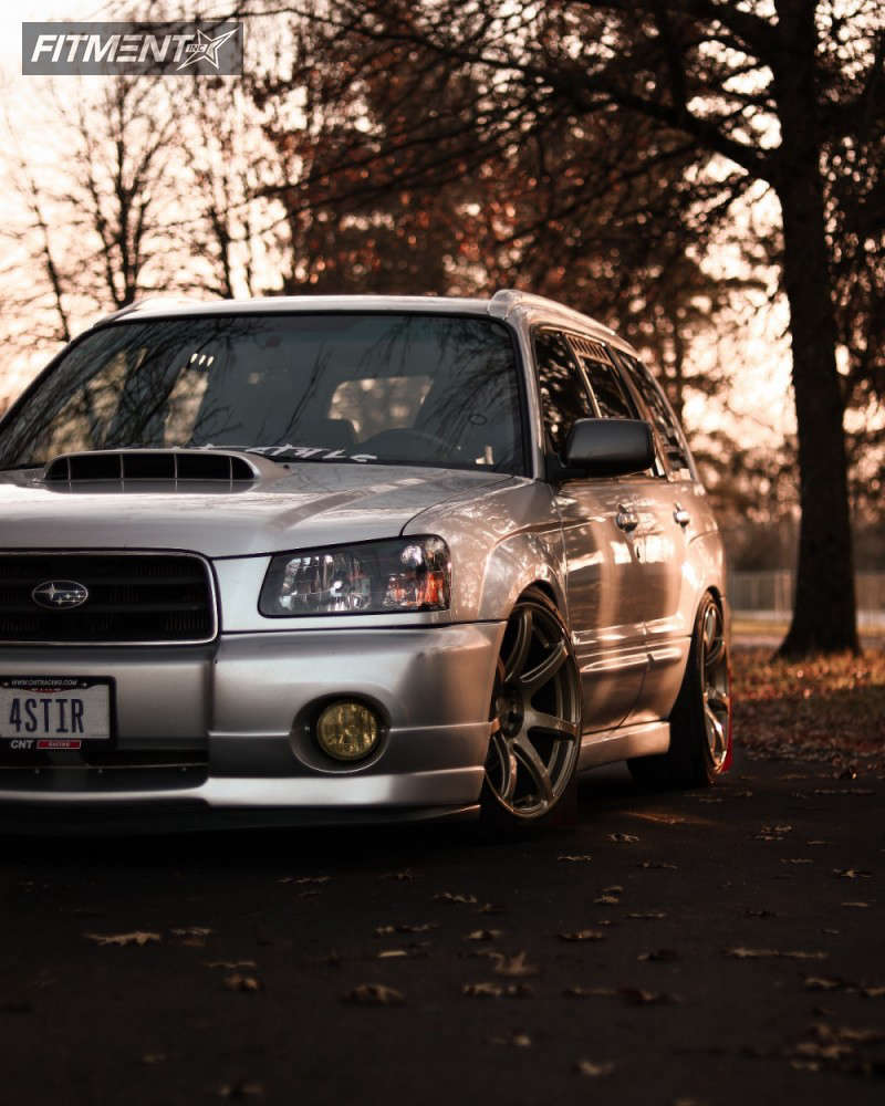 2004 Subaru Forester XS with 18x9.5 Rota Vector Pro and Federal 225x40 ...