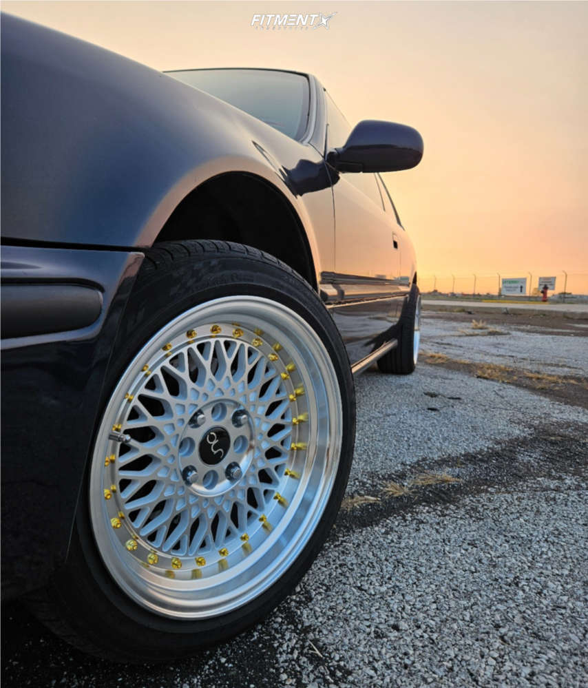 1992 Honda Accord LX with 16x8 JNC Jnc031 and Lexani 205x45 on Stock ...