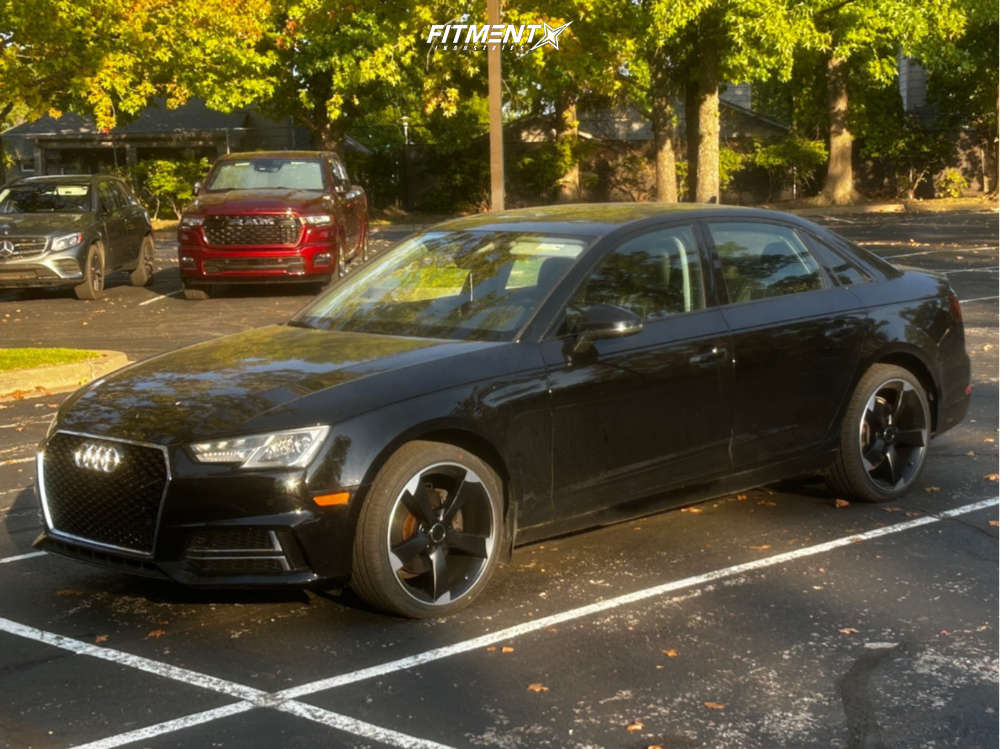 2019 Audi A4 Titanium with 19x8.5 4Play OE Wheels Au29 and Lexani ...