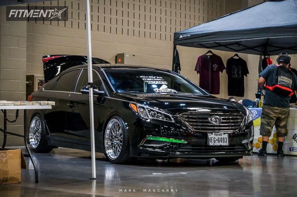 2016 Hyundai Sonata Eco with 19x9.5 MST Leman and Nankang 235x35 on ...