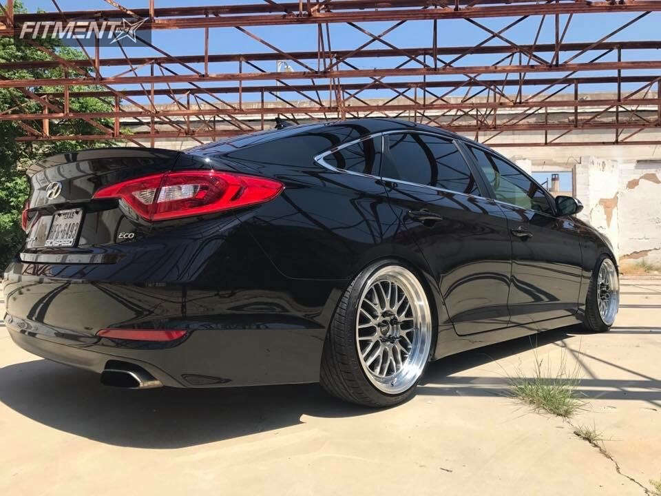 2016 Hyundai Sonata Eco with 19x9.5 MST Leman and Nankang 235x35 on ...