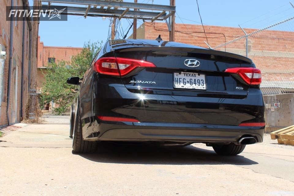 2016 Hyundai Sonata Eco with 19x9.5 MST Leman and Nankang 235x35 on ...