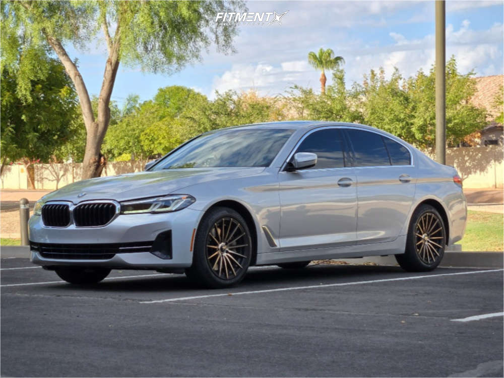 2021 BMW 540i XDrive Base with 18x8.5 JNC Jnc042 and Pirelli 245x45 on ...