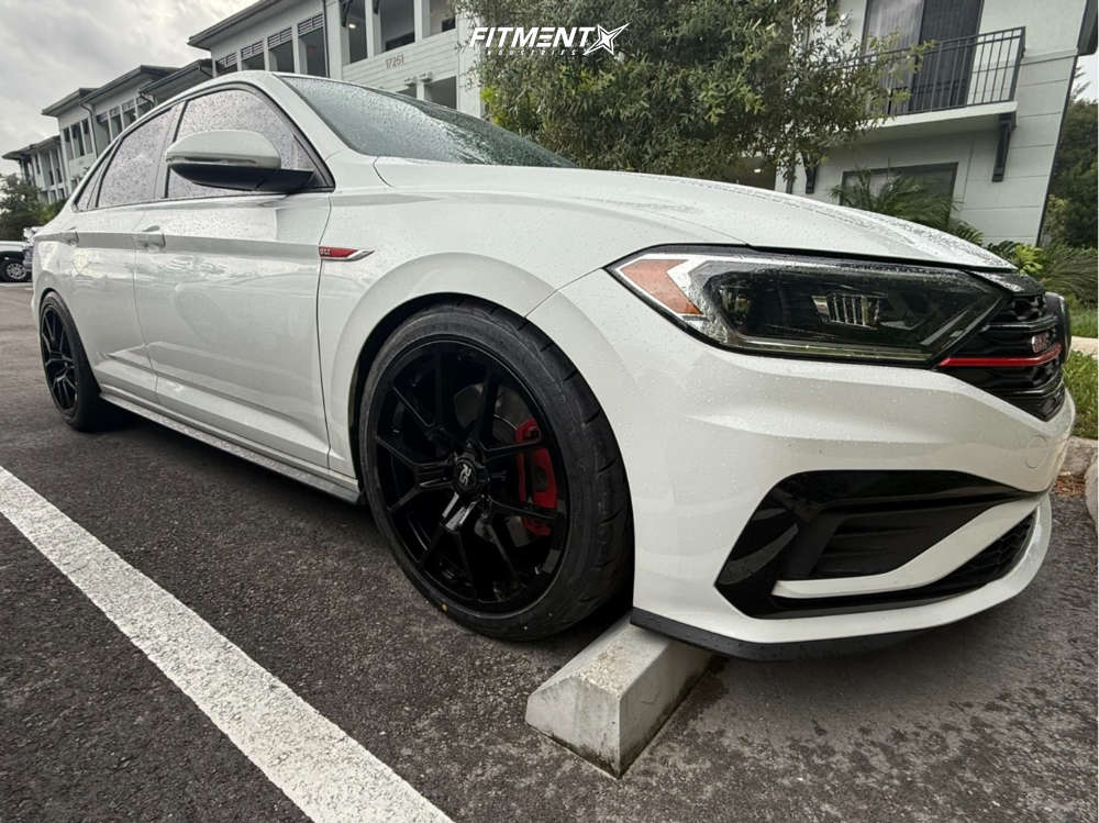 2019 Volkswagen Jetta GLI S with 19x9 Neuspeed Rse10 and Firestone ...