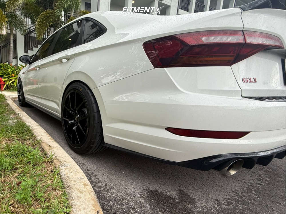 2019 Volkswagen Jetta GLI S with 19x9 Neuspeed Rse10 and Firestone ...