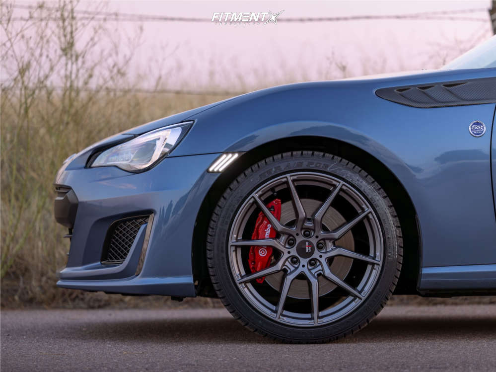 2018 Subaru BRZ Sport-tech RS with 18x8.5 Option Lab R716 and Sumitomo ...
