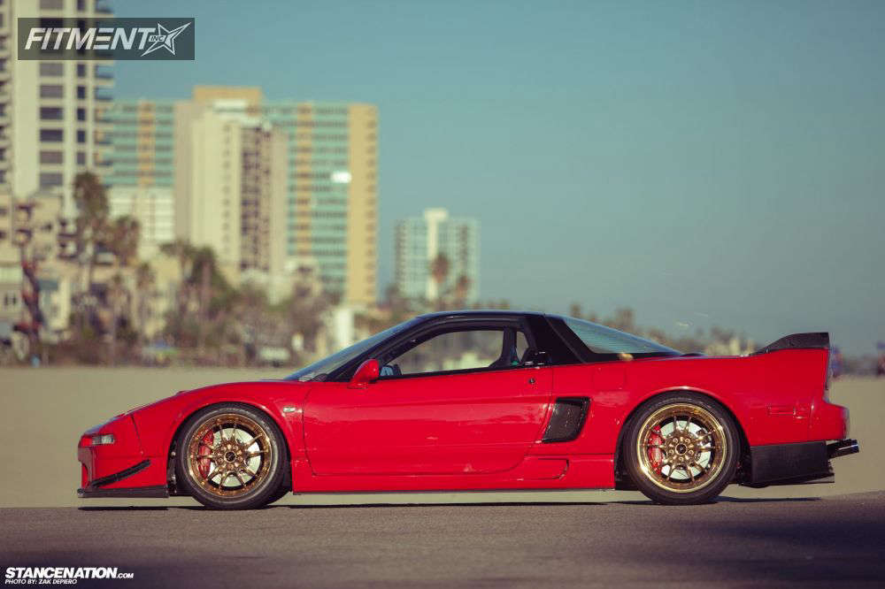 1992 Acura NSX 2dr Coupe with 17x9 Mugen MF10 and Toyo Tires 235x40 on ...